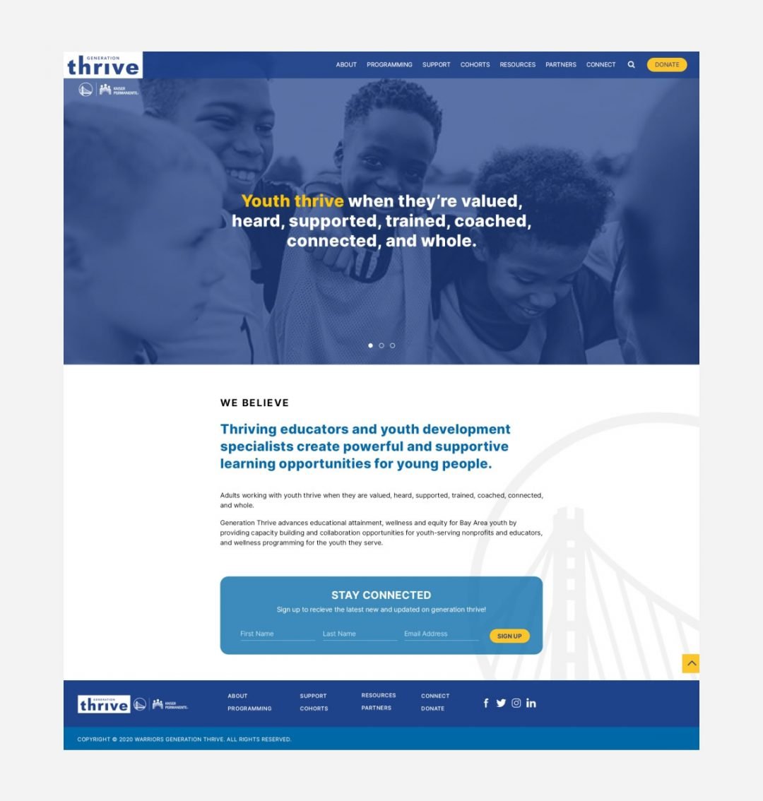 Generation Thrive - State Creative