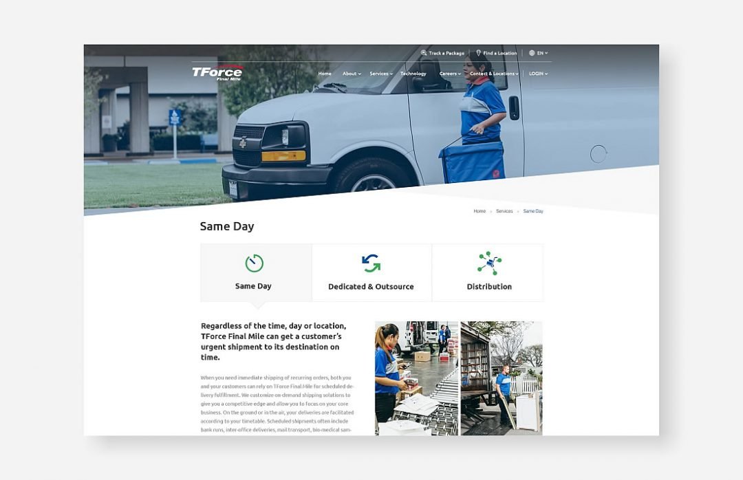 TForce Logistics - State Creative